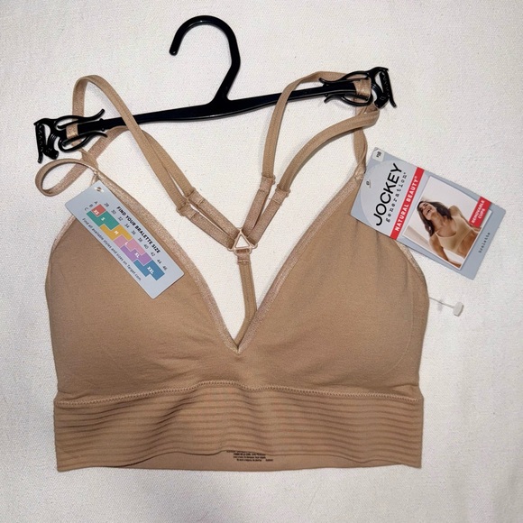 Jockey | Intimates & Sleepwear | Nwt Jockey Bralette Natural Beauty ...